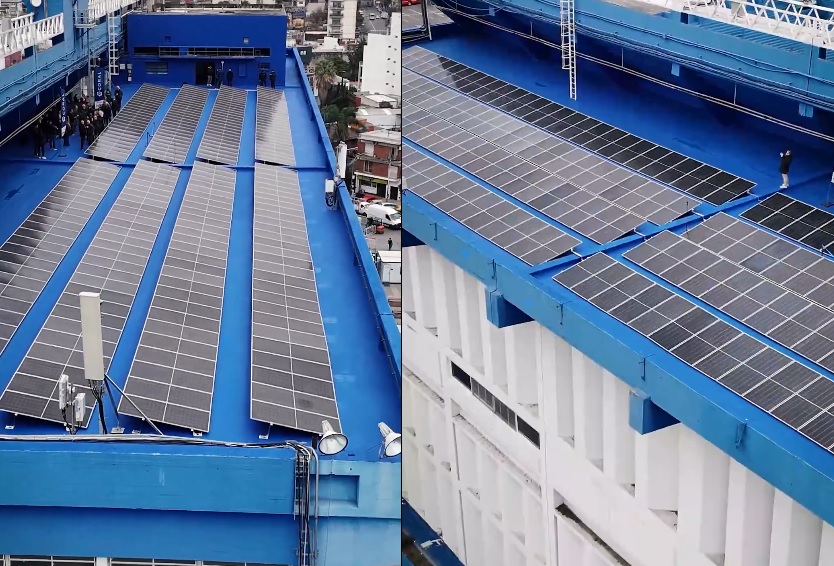 Liniers: Vélez inauguró una planta solar en el estadio Amalfitani y ...